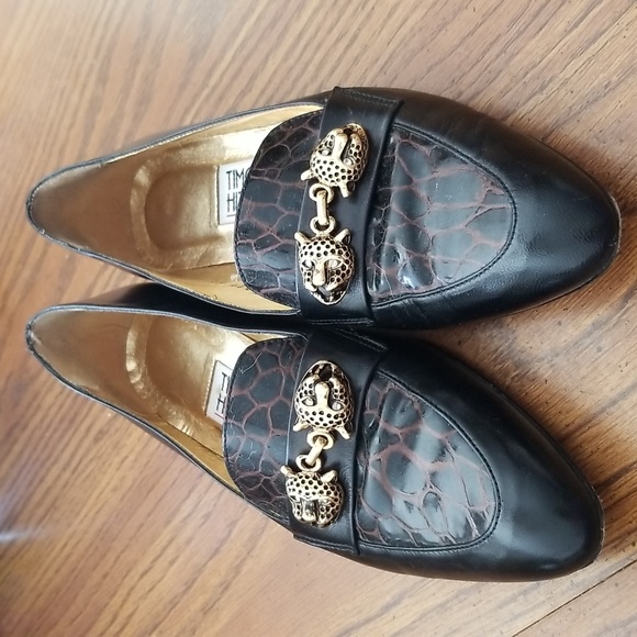 Timothy Hitsman | Shoes | Vintage Timothy Hitsman Black Leopard ...